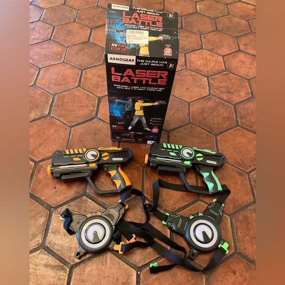 ArmoGear | Toys | Laser Tag Armogear Infrared Laser Battle Gaming Tag ...